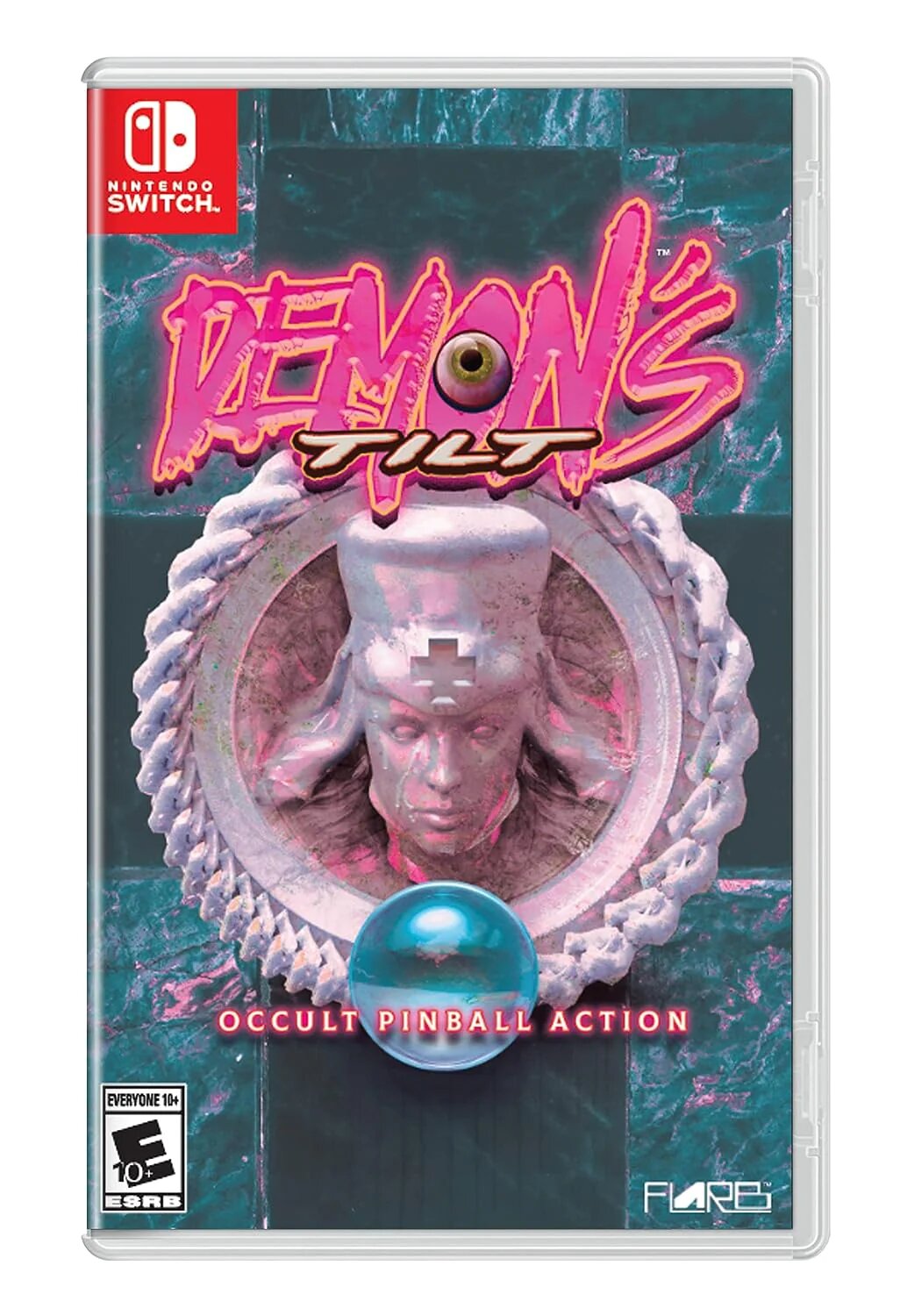 Demon's Tilt (Nintendo Switch, редкая игра, картридж) картридж