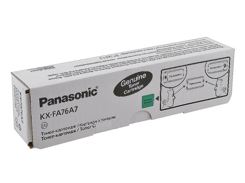 Тонер-картридж Panasonic KX-FA76A(7) черный для KX-FL501/502