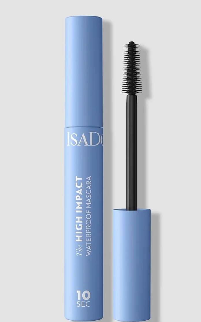 Тушь для ресниц IsaDora "High Impact Waterproof", черная, водостойкая