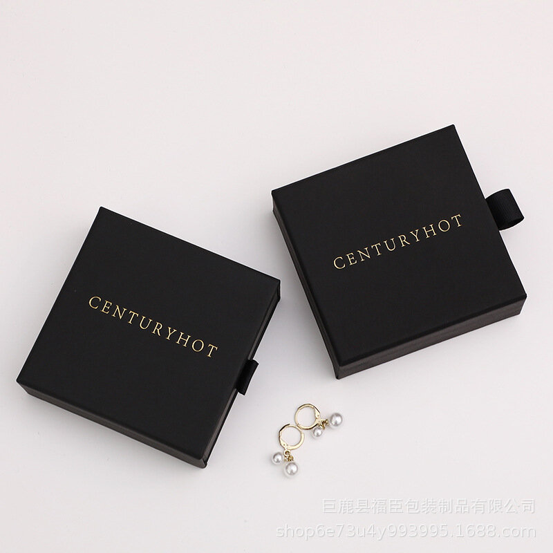 Подарочная коробка Fuxin "ins wind", для ювелирных изделий, бумага/картон, 11x11x4 см