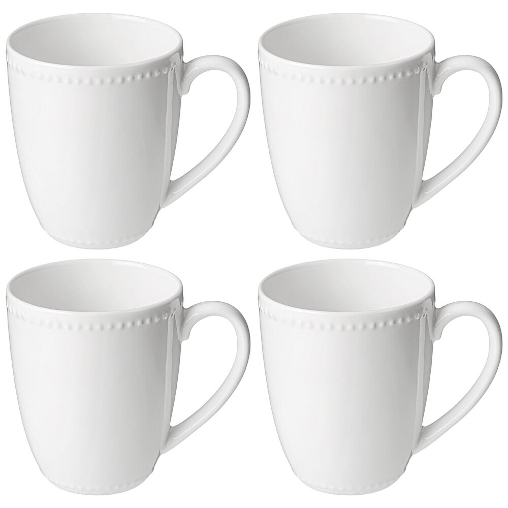 Набор кружек 425-035 lefard pearl 4 шт. 410 мл