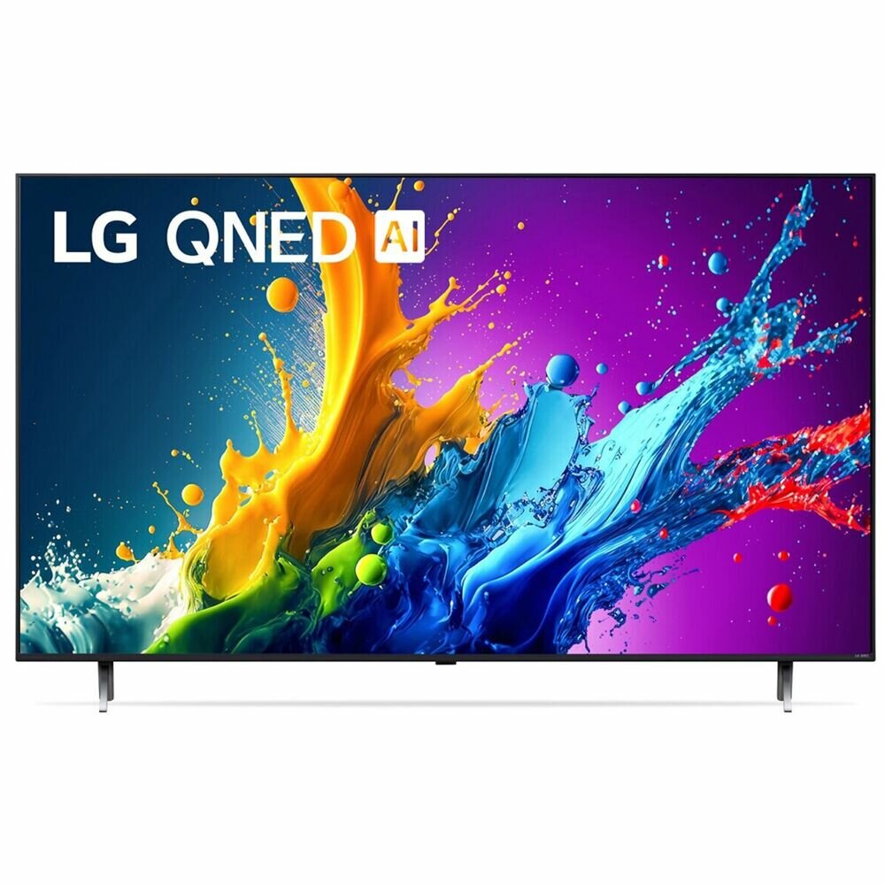 Телевизор 75" LG 75QNED80T6A. ARUG 2024 (4K UHD 3840x2160, Smart TV) черный