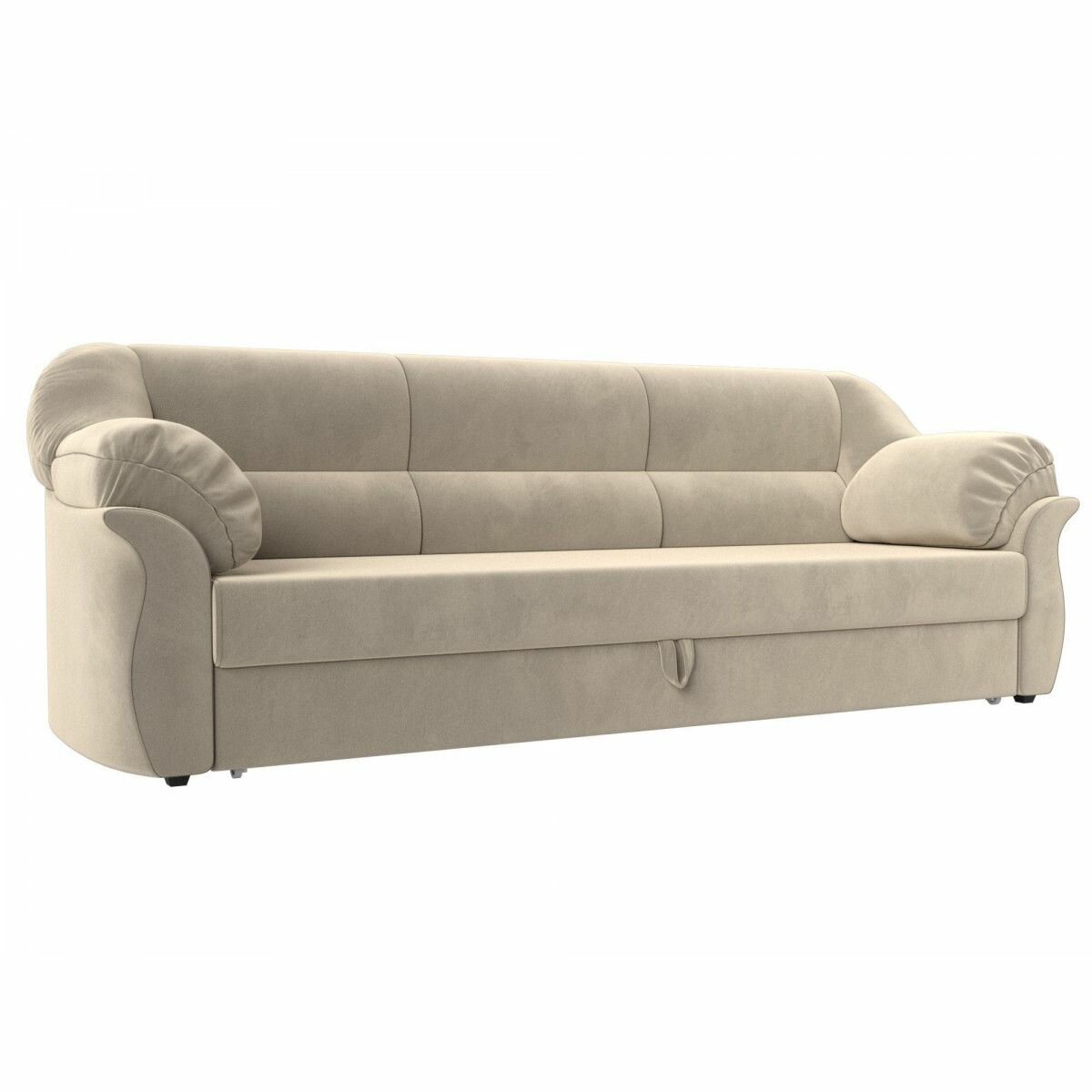 Диван прямой Карнелла, Микровельвет, Модель 105876