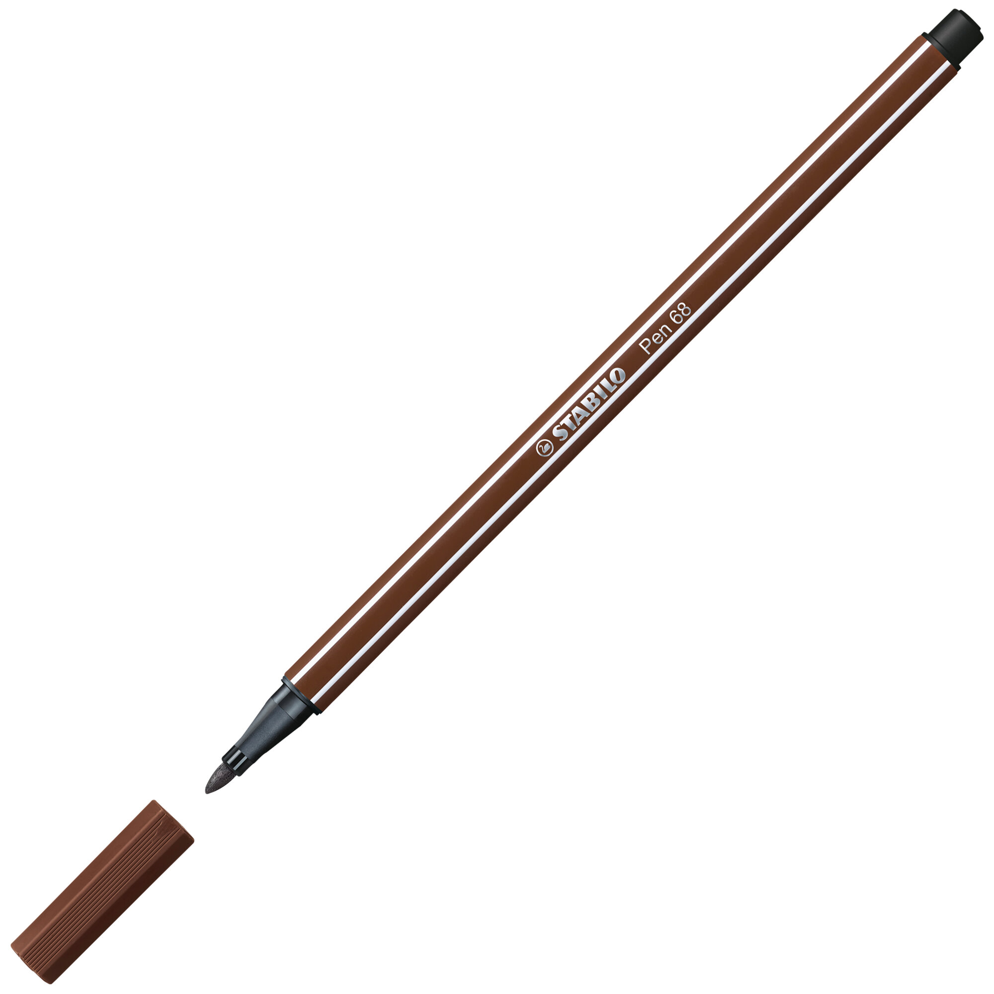 Фломастер STABILO Pen 68 коричневый