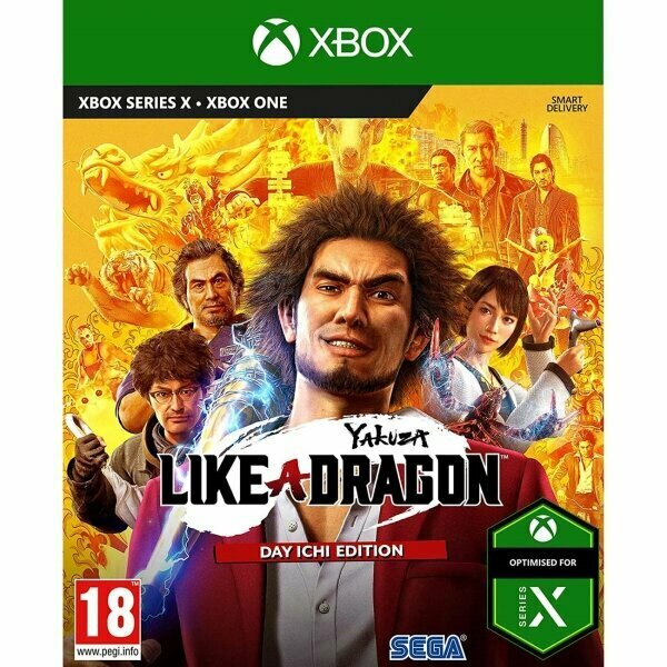 Игра Yakuza: Like a Dragon. Day Ichi Edition Steelbook Edition для Xbox One/Series X