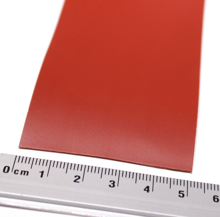 Лента термоусаживаемая с клеевым слоем ТЛК 50-0,8-5 красная, 5 м, RUiCHi