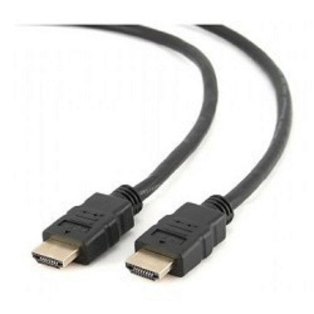 Cablexpert Кабель HDMI CC-HDMI4-0.5M, 19M 19M, v2.0, медь, позол. разъемы, экран, 0.5м, черный, пак