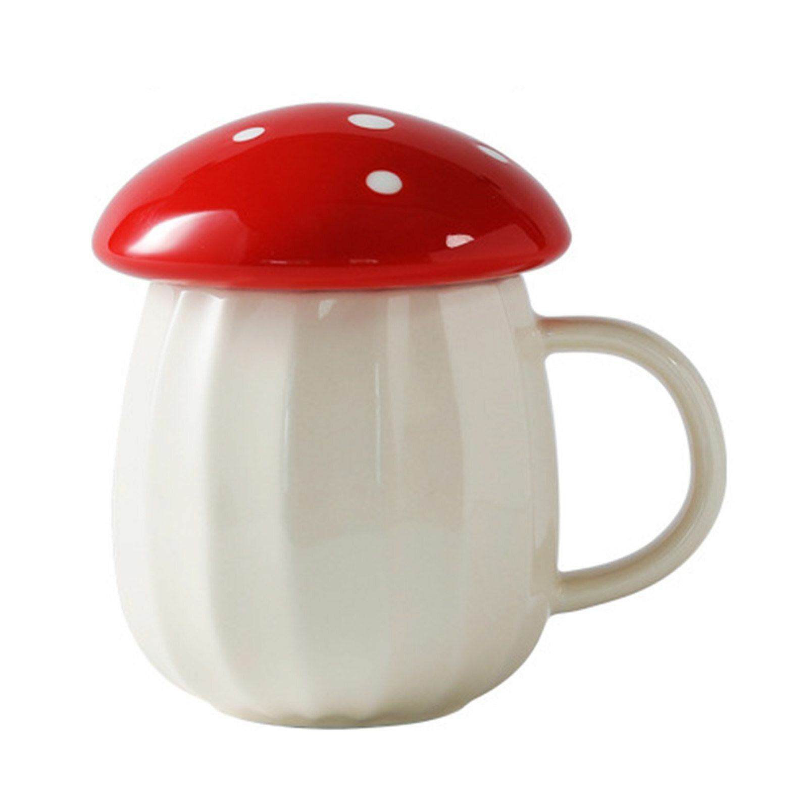 Креативная Чашка Для Грибов-Красная