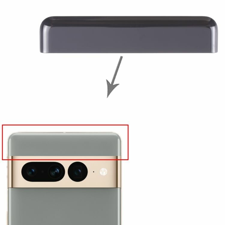 Верхняя крышка для Google Pixel 7 Pro Цвет: Черный