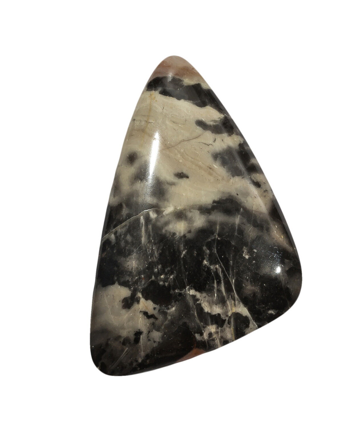 Яшма, кабошон из минерала, размер: 45х28х5 мм, натуральный камень.