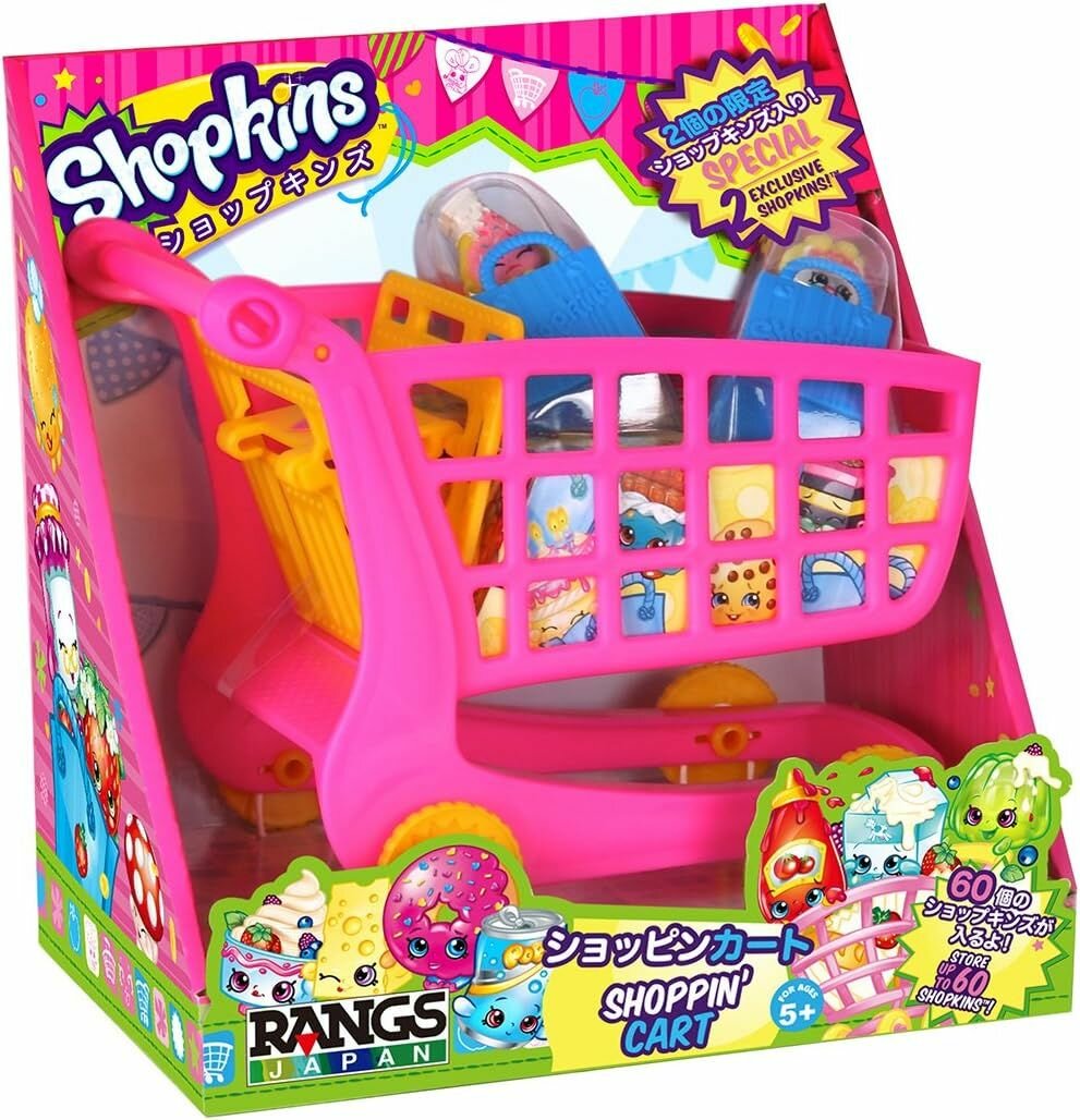 Shopkins набор игрушек, тележка