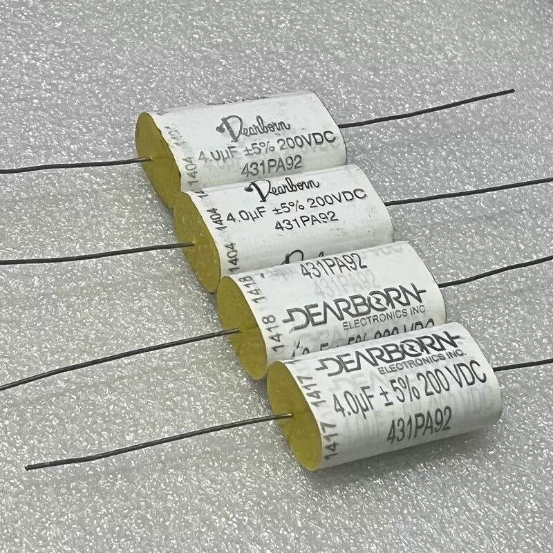 DEI 431p 200v4.0uf 405j 4uf 200vdc аксиальный аудио кроссовер фильм конденсатор 1pcs цена