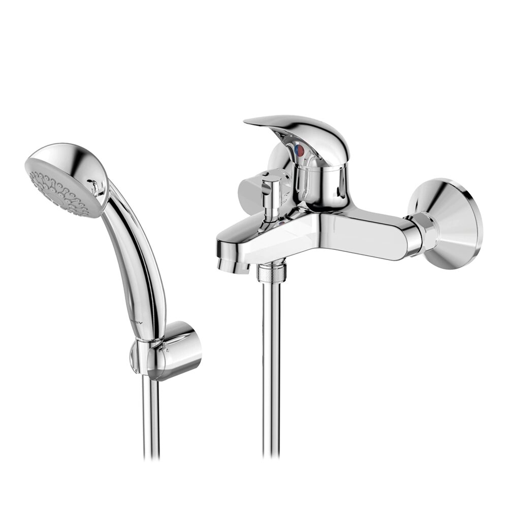 Смеситель для ванны VIDIMA Orion с набором для душа хром