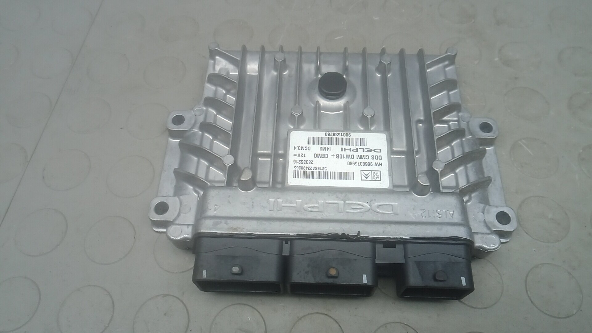 Блок управления двс PEUGEOT 508 1, Номер 9666375980