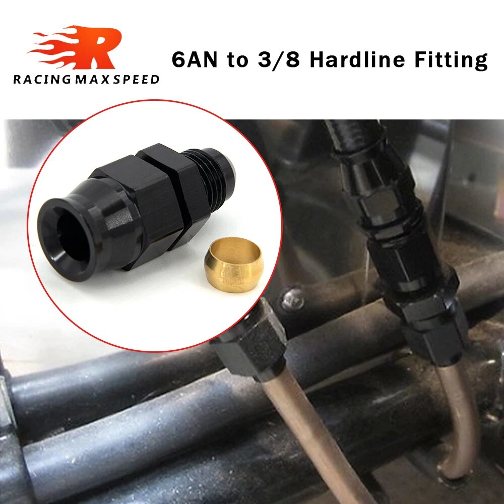 Переходник AN6 AN8 AN10 с наружной резьбой на 5/16 дюйма, 3/8 дюйма, для топливной an10 to 3-8