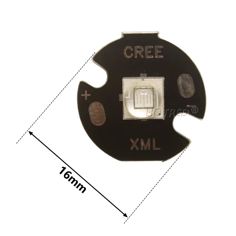 УФ светодиод HotRed 10 Вт фиолетовый