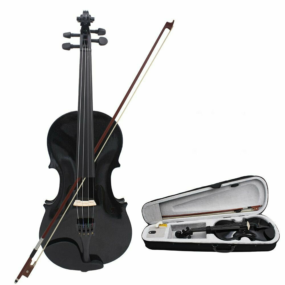TQ-V10 Скрипка размер 4/4(кейс + смычок + канифоль)