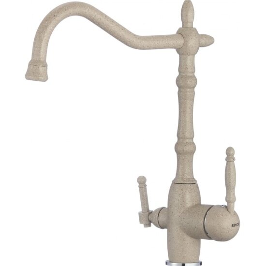 Смеситель для кухонной мойки Savol с фильтром питьевой воды (S-L1803S)