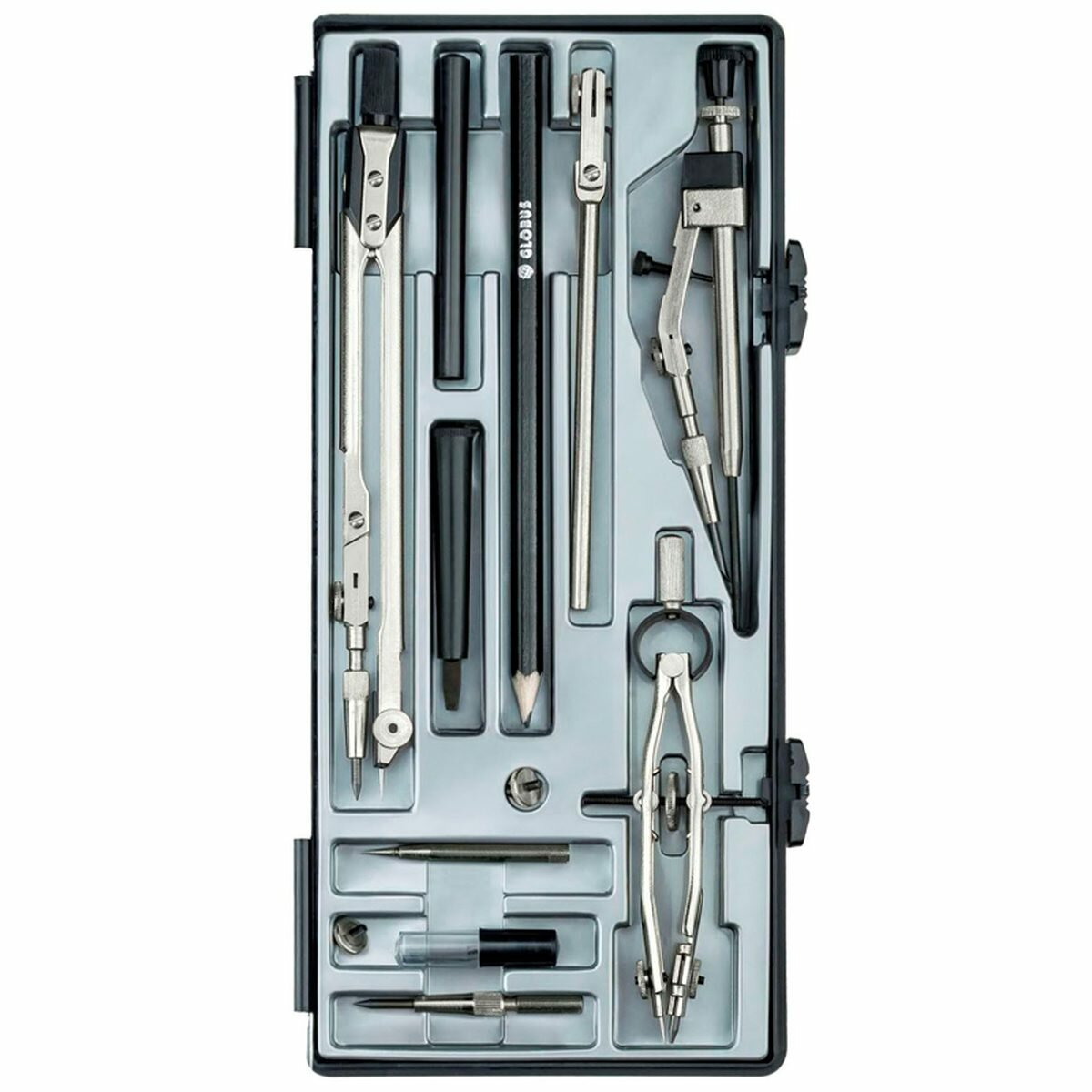 Готовальня 12 предметов Глобус "Техника" (НЧ12-80-70)