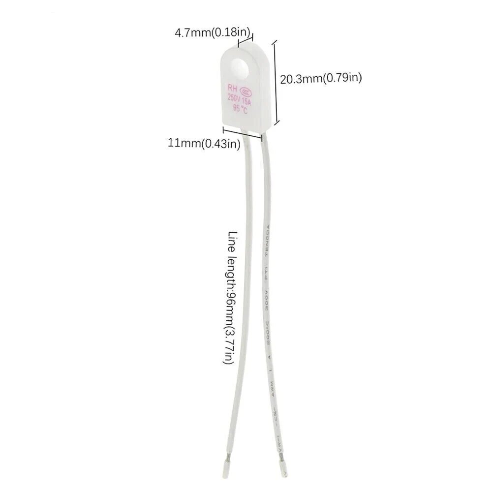 Термопредохранители RH/TF, 2 шт, 150°C 150 Celsius
