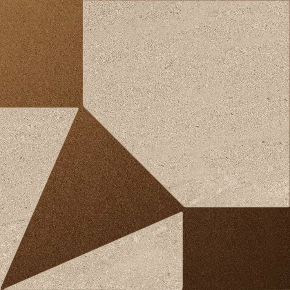 Керамический гранит KERAMA MARAZZI SBD028/SG1593 Декор Матрикс беж светлый 20x20x8 Цена за 1/шт