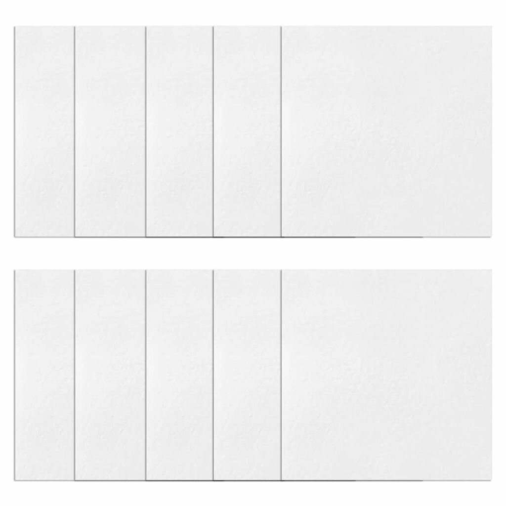 10 штук квадратной подкладочной бумаги для печи горячего расплава