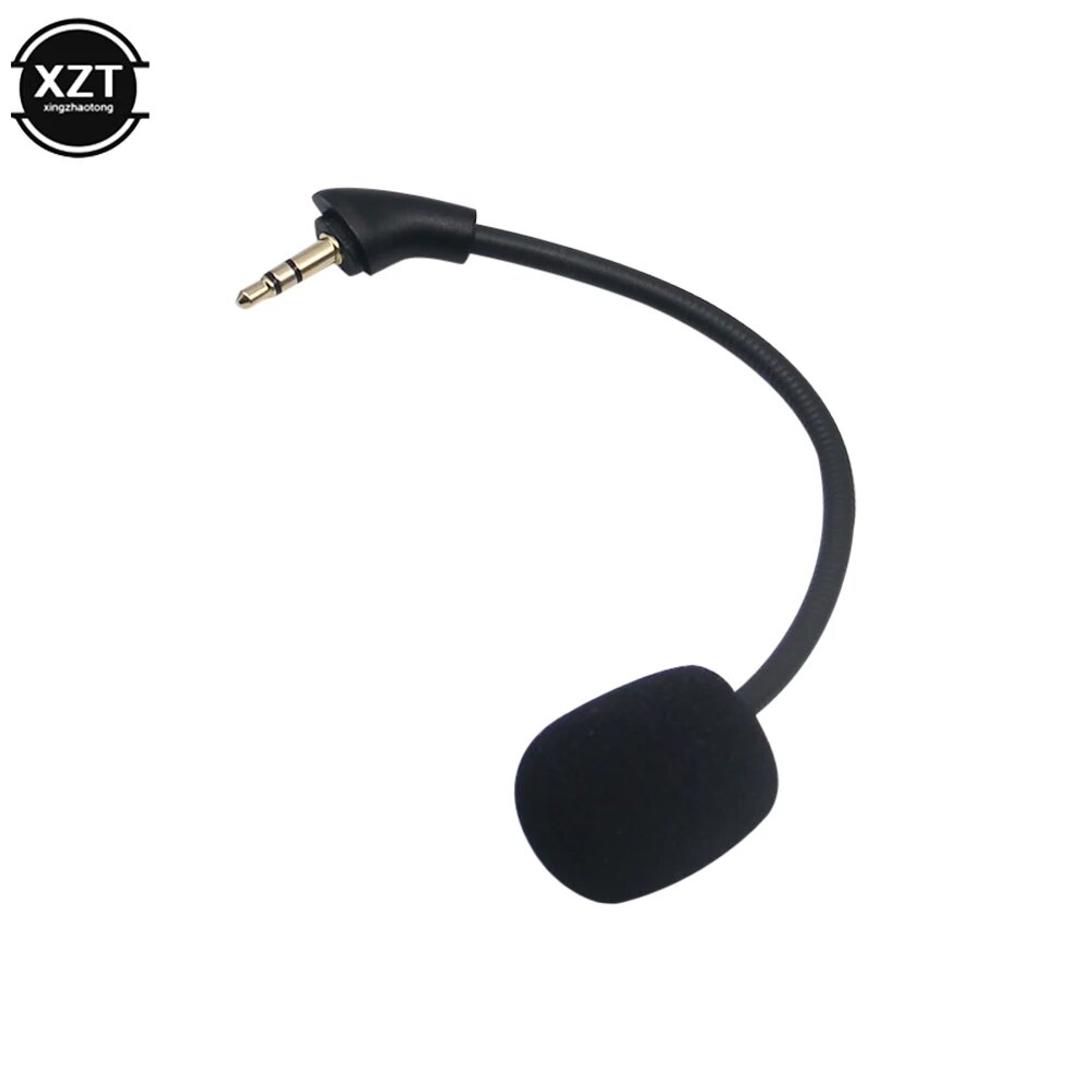 Сменный игровой микрофон 3,5 мм для Kingston HyperX Cloud 2 II X Core Pro Silver Cloudx Alpha S Cloud9 9 C9 игровая гарнитура
