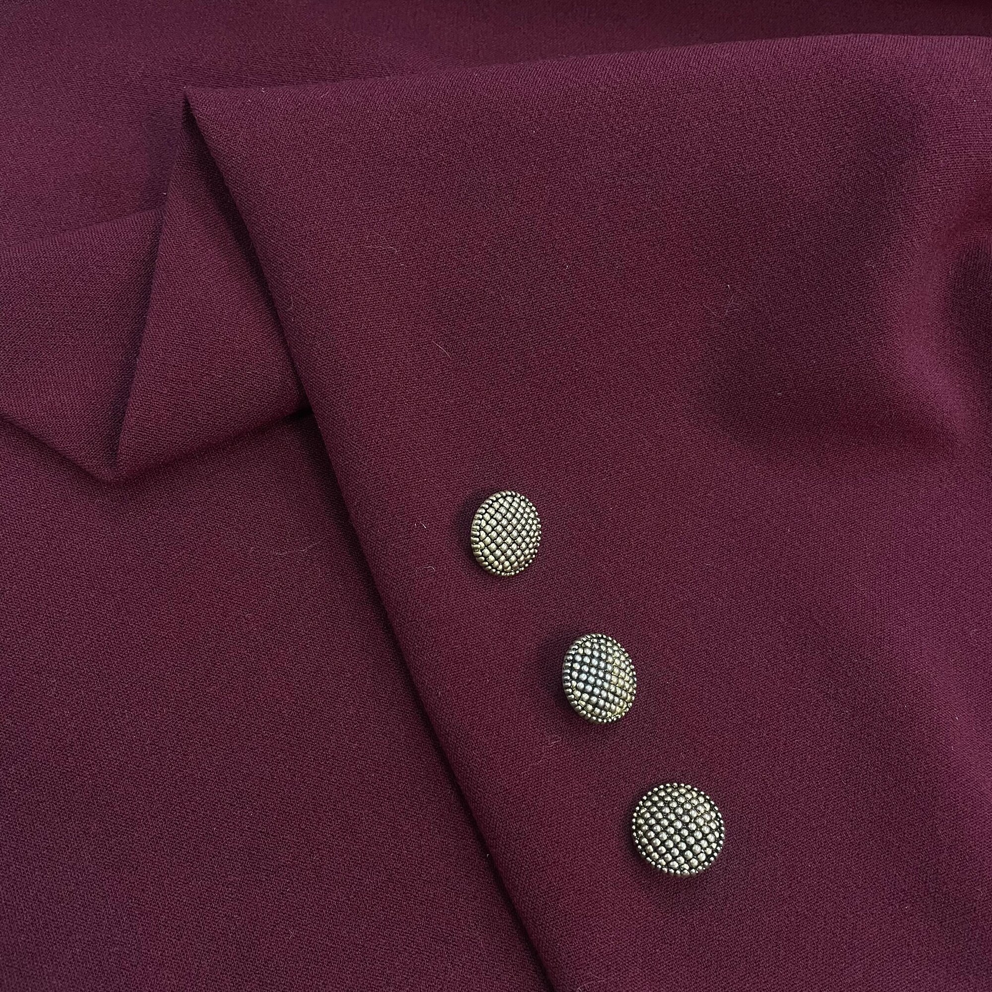 Ткань для шитья . Костюмная. Цвет Бордо, отрез 100см*150см.