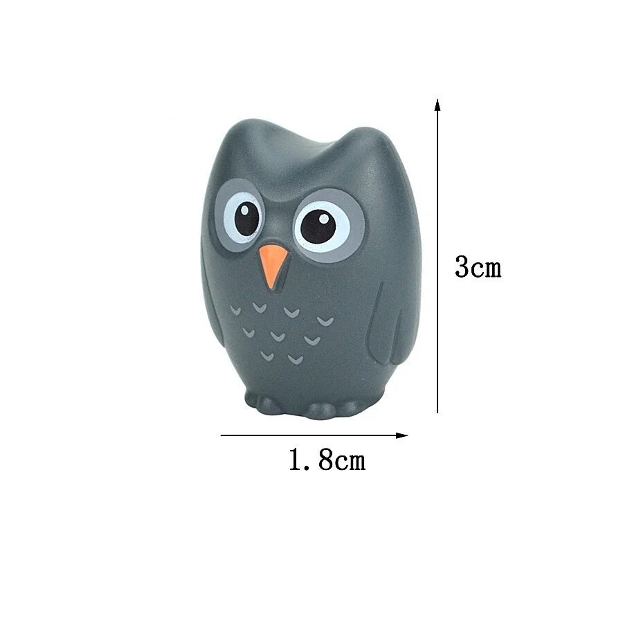 DUOP Большие животные строительные блоки Серый, owl B