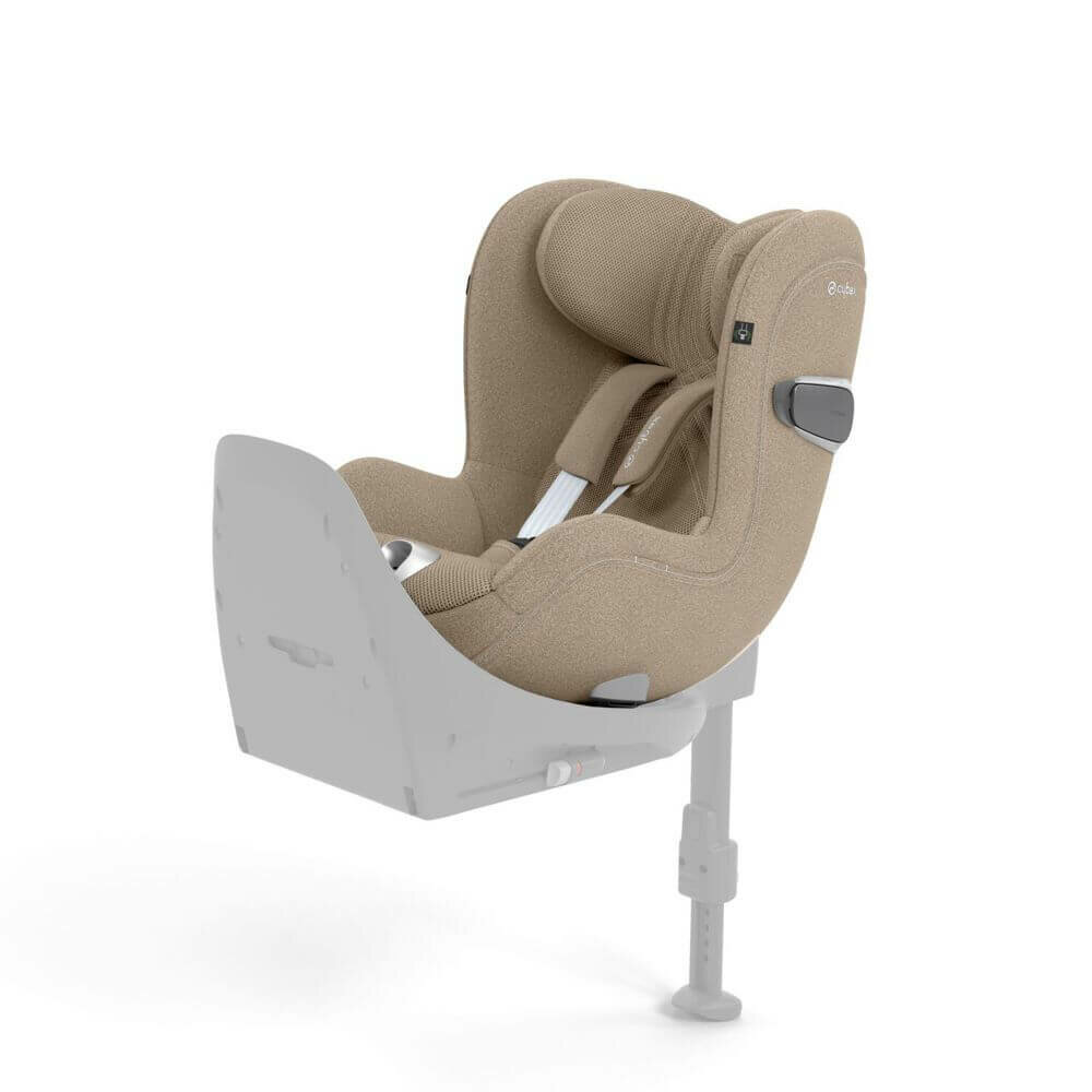 Cybex Sirona T i-Size, автокресло с рождения до 3-4 лет гр.0-1 (0-18 кг), цвет Cozy Beige PLUS