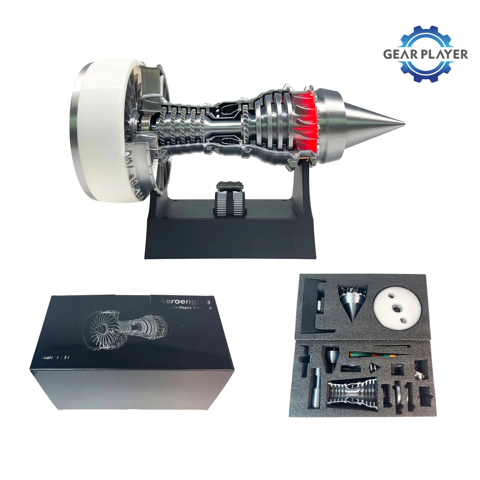 Модель механического двигателя, комплект модели двигателя, игрушка «сделай сам», модель «сделай сам», бутиковая игрушка, комплект модели аэродвигателя