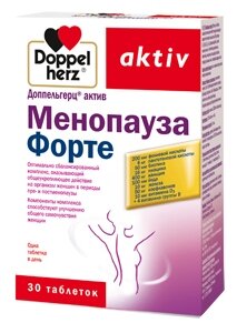 Доппельгерц актив менопауза форте таб. 1520мг №30