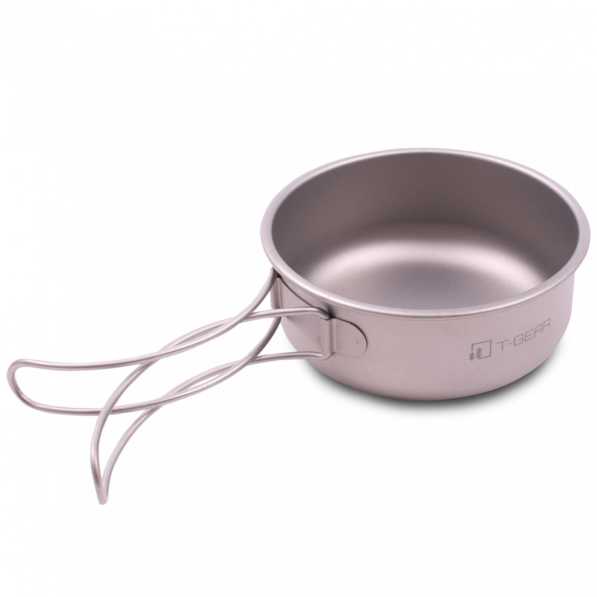 Миска с ручками титановая T-Gear Titanium Bowl 450 мл 86 г титан