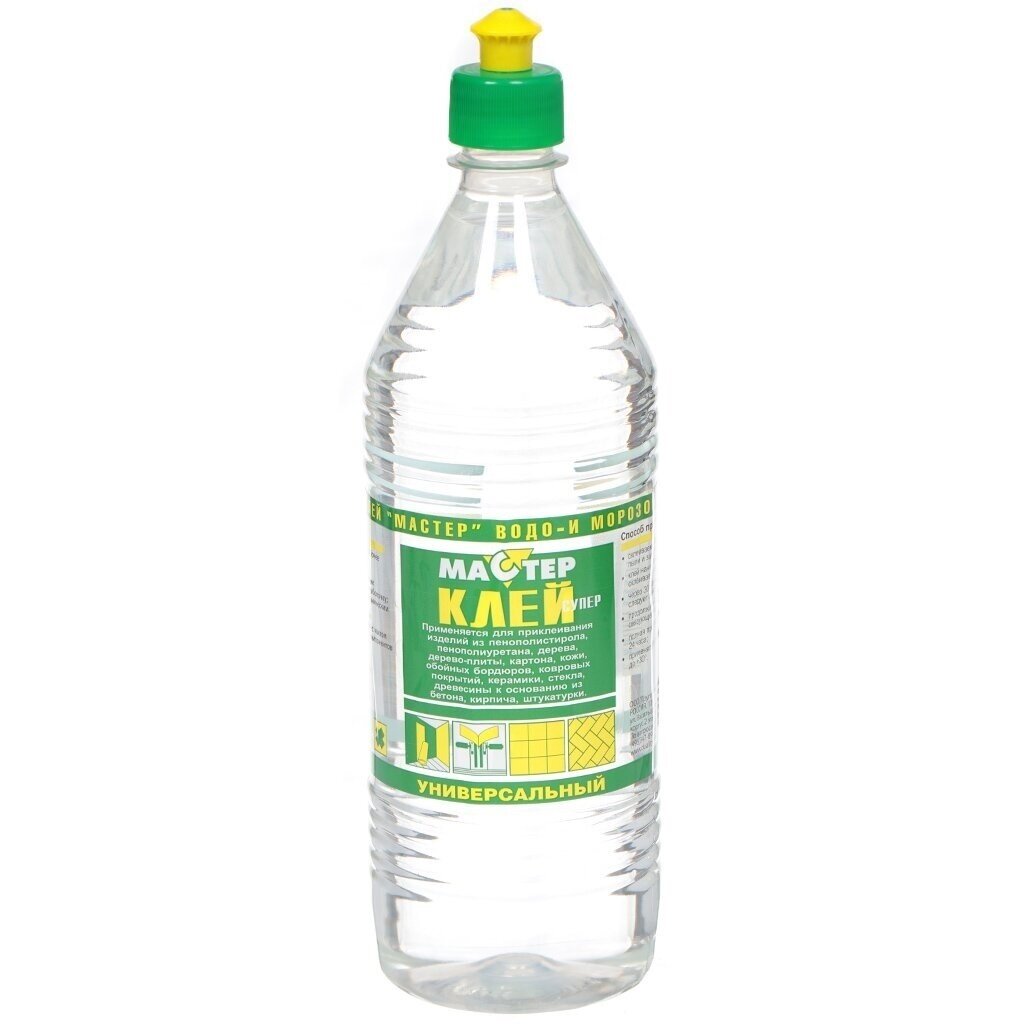 Клей полимерный Мастер "СуперМастер", универсальный, 1 л (14051)