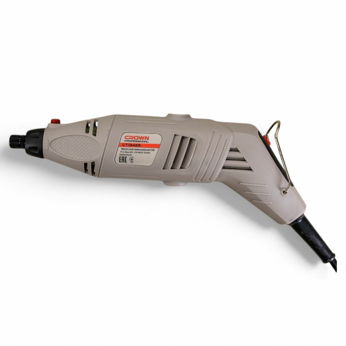 Гравер CROWN 377503, 150 Вт, скорость 8000 - 35000 оборотов в минуту, с кейсом