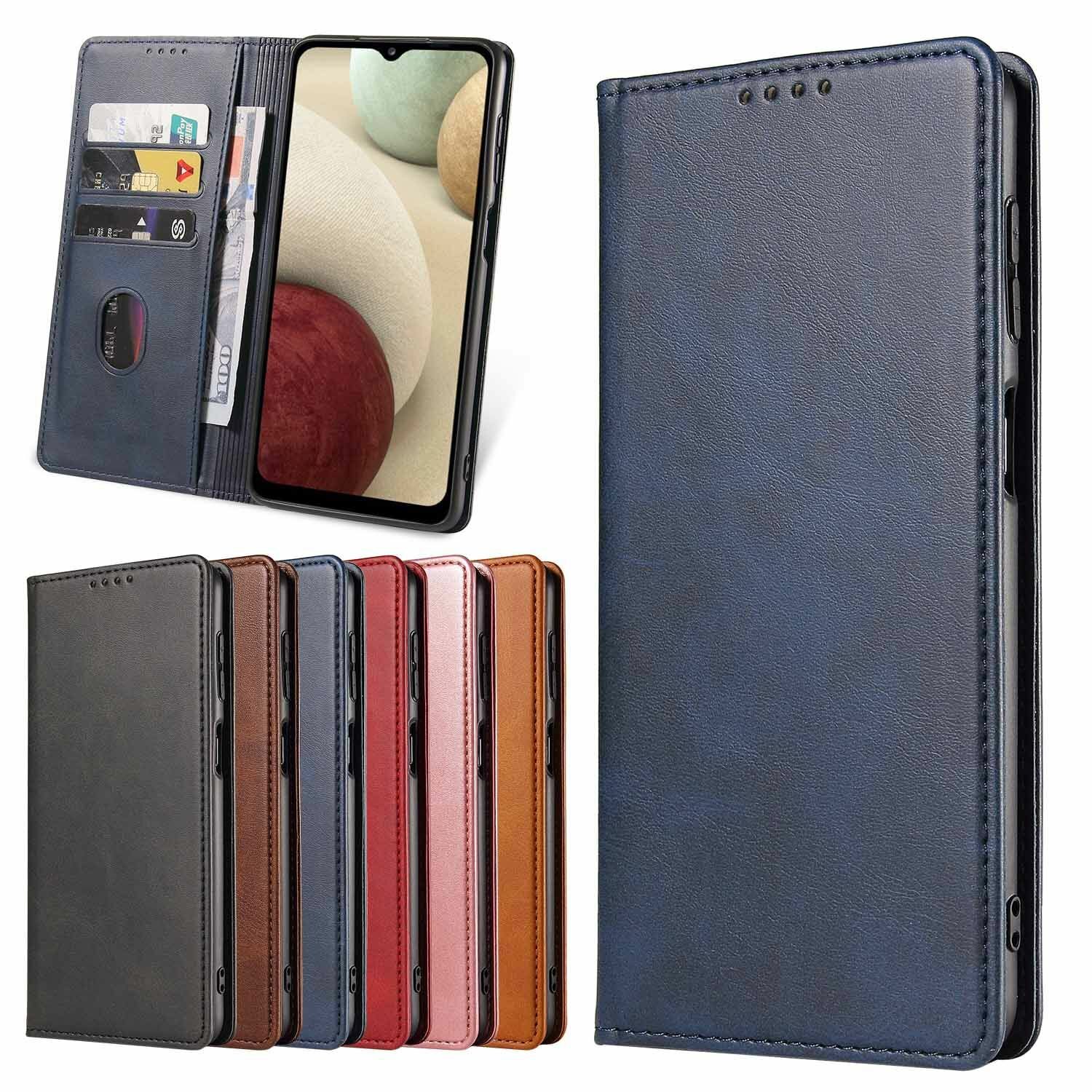 Кожаный чехол-книжка для Samsung Galaxy M32 4G(Самсунг Галакс М32 4G), магнитный, с отделениями для карт и кошельком, высокое качество