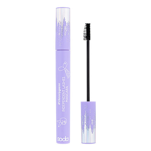 SODA Тушь для ресниц Independent Lashes Mascara #theonlyqueen, № 001, 2 г № 001