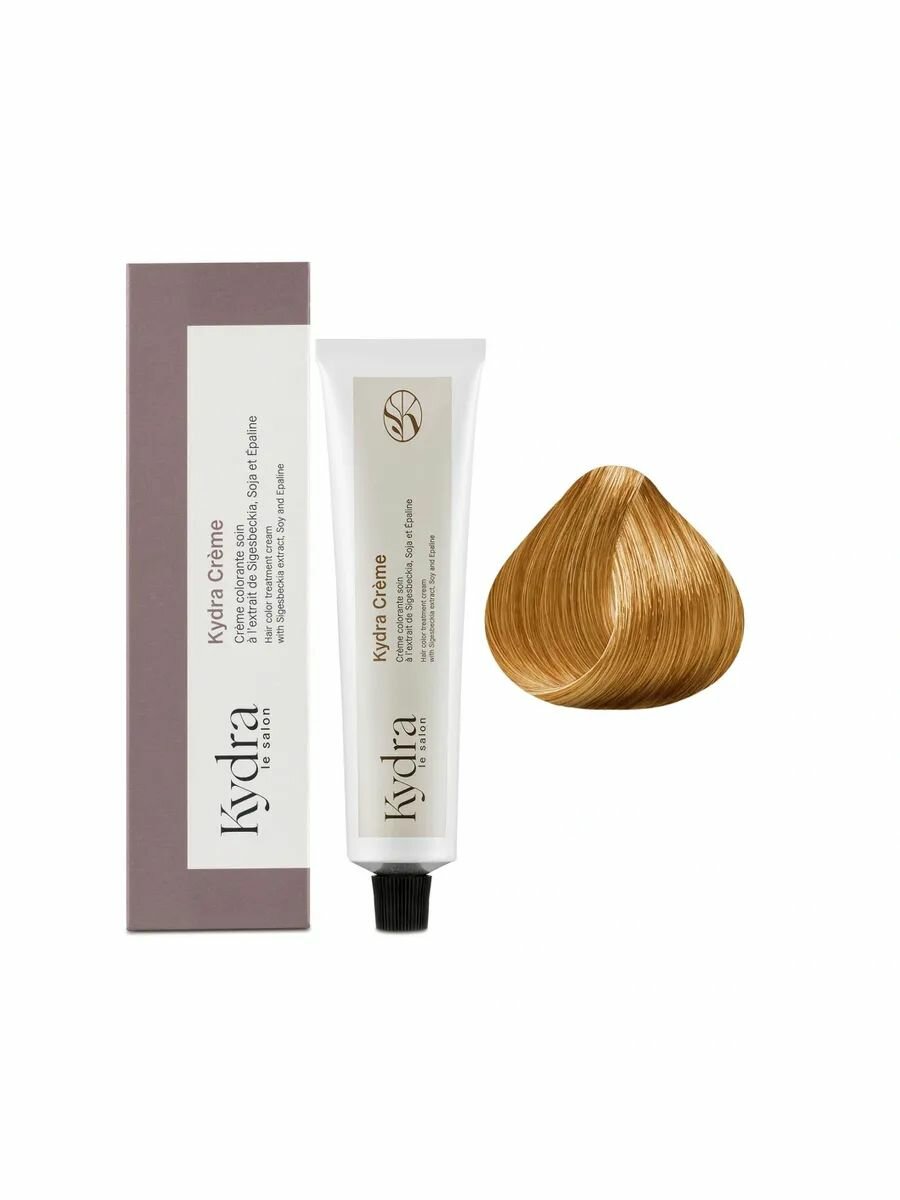 9/04 Краска для волос KYDRA CREME VERY LIGHT NATURAL COPPER BLONDE, 60 мл