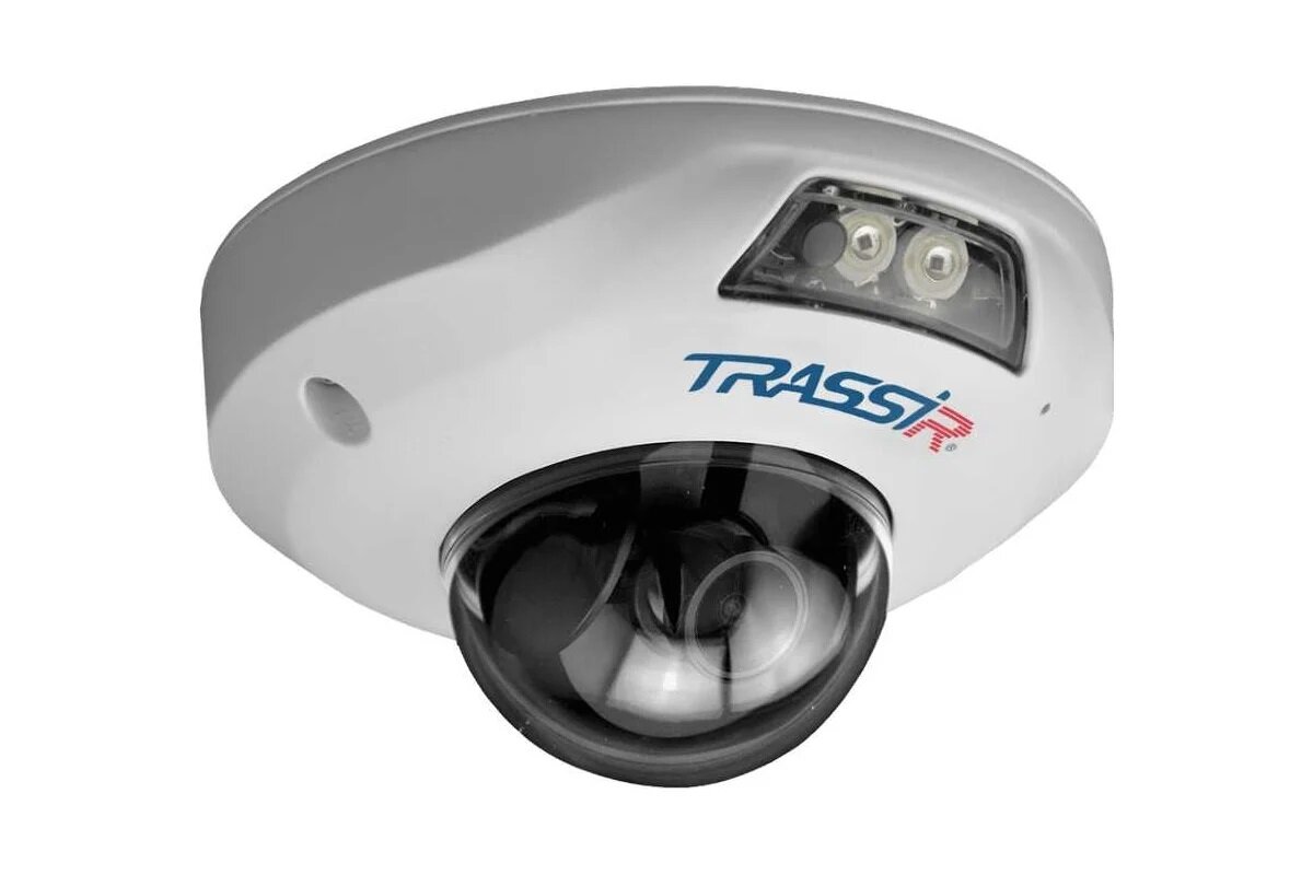 IP-видеокамера TRASSIR TR-D4151IR1 v2 (D) 2.8, 5МП, ИК-подсветка, купольная
