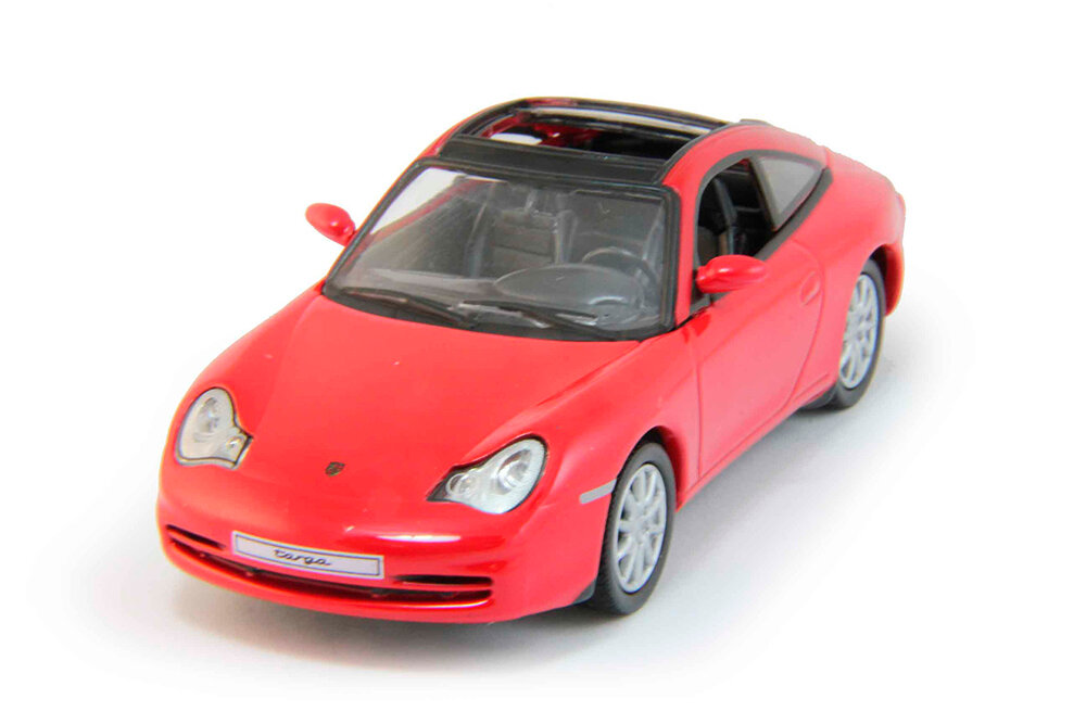 Модель коллекционная DEAGOSTINI Porsche 911 targa 2002 red