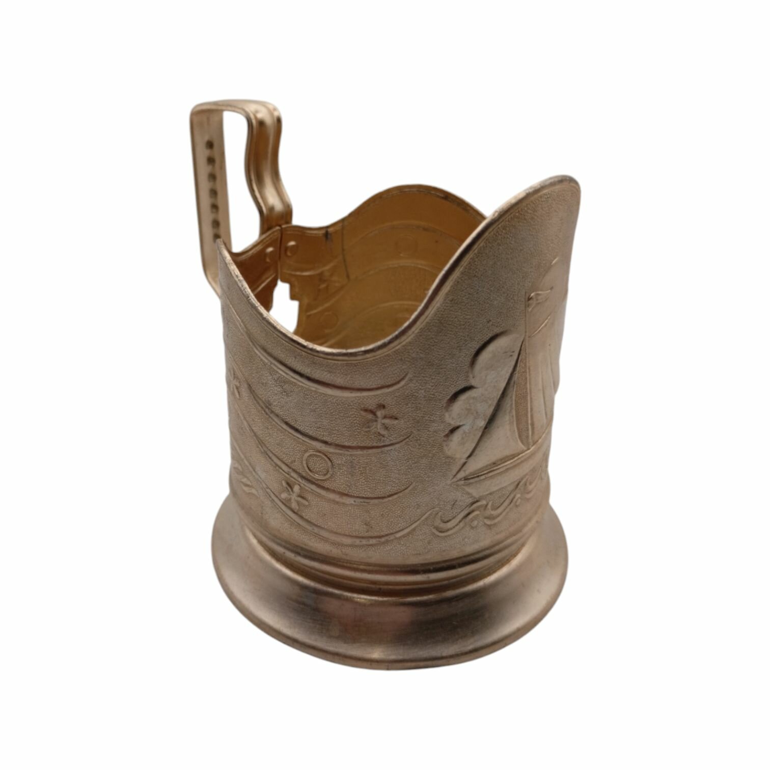 Советский подстаканник. Из нержавейки, есть клеймо, сделано в СССР.