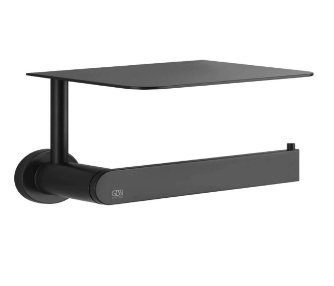 Держатель для туалетной бумаги Gessi Emporio 38855-299 черный матовый