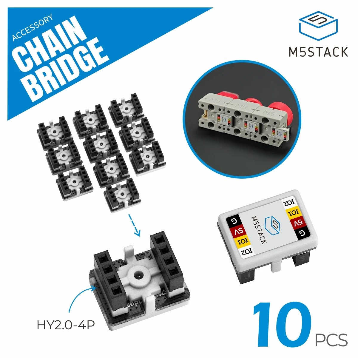 Соединитель цепного моста M5Stack (10 шт.)