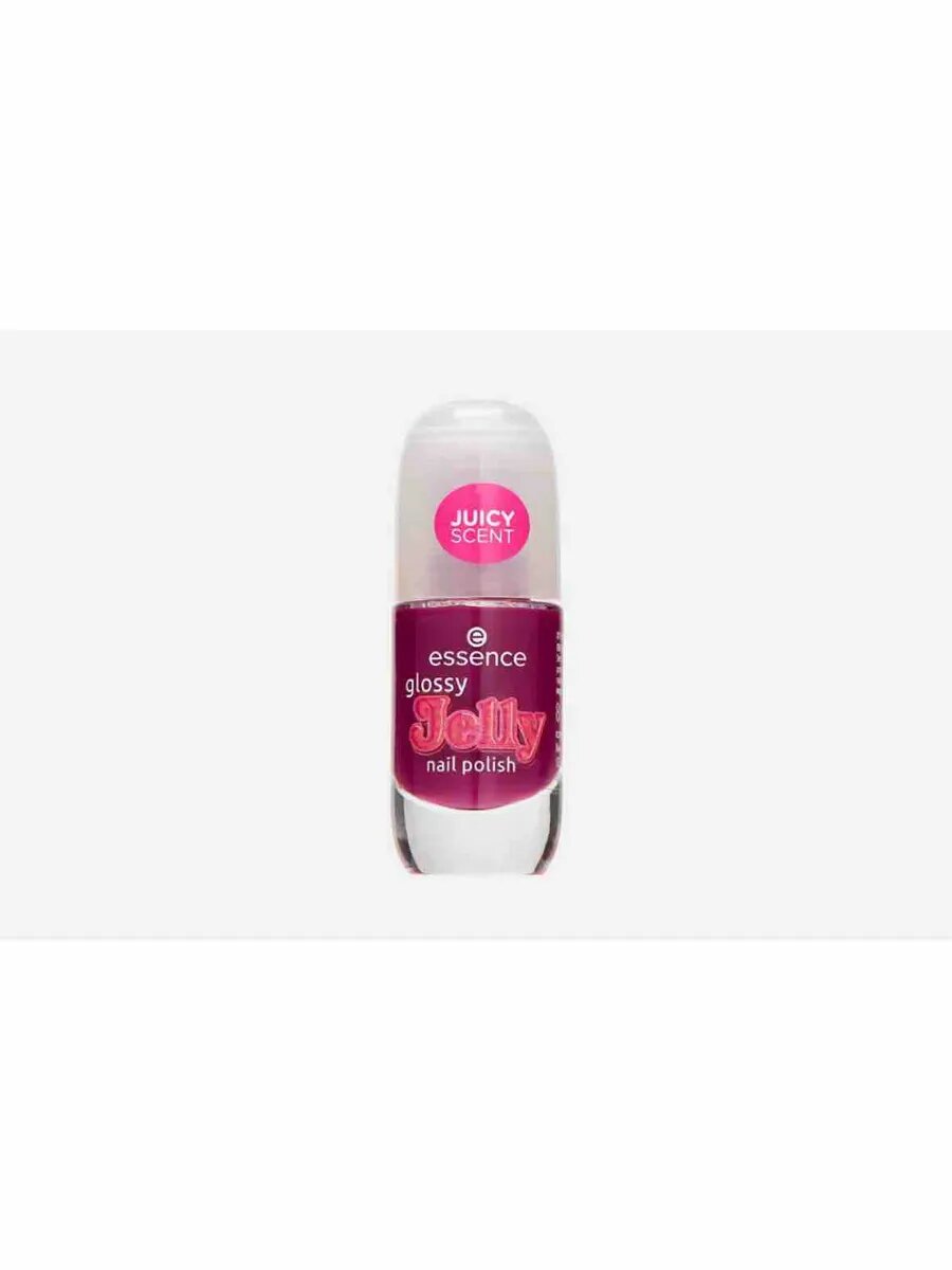 Лак-желе "ESSENCE glossy jelly", глянцевый, полупрозрачный, с ароматом, 01
