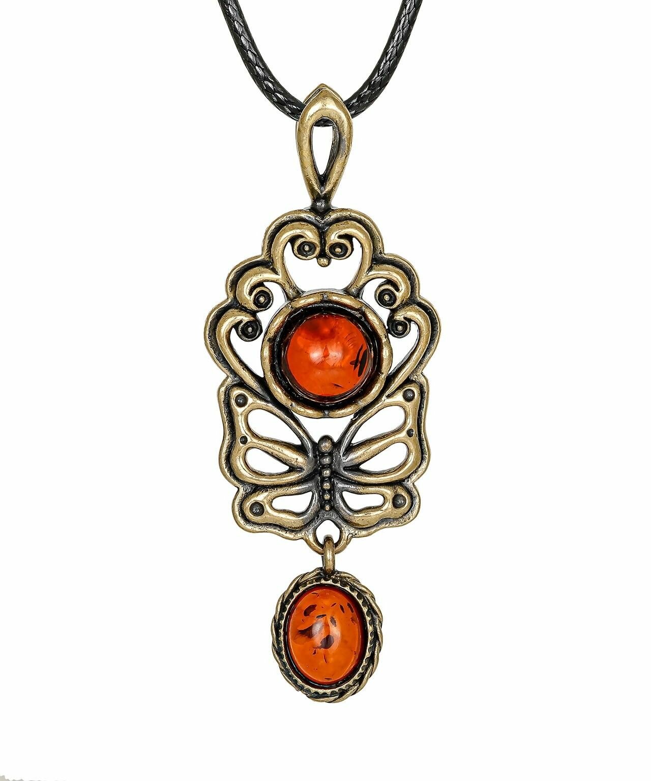 Подвеска, янтарь