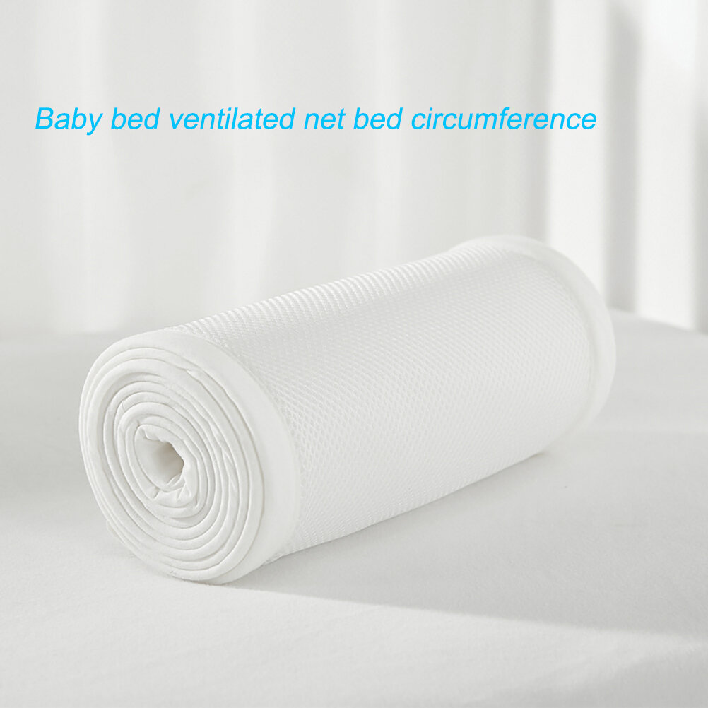 2 шт, набор бамперов для детской кроватки, дышащая сетка, вкладыш для кроватки, противоударные бамперы для кровати