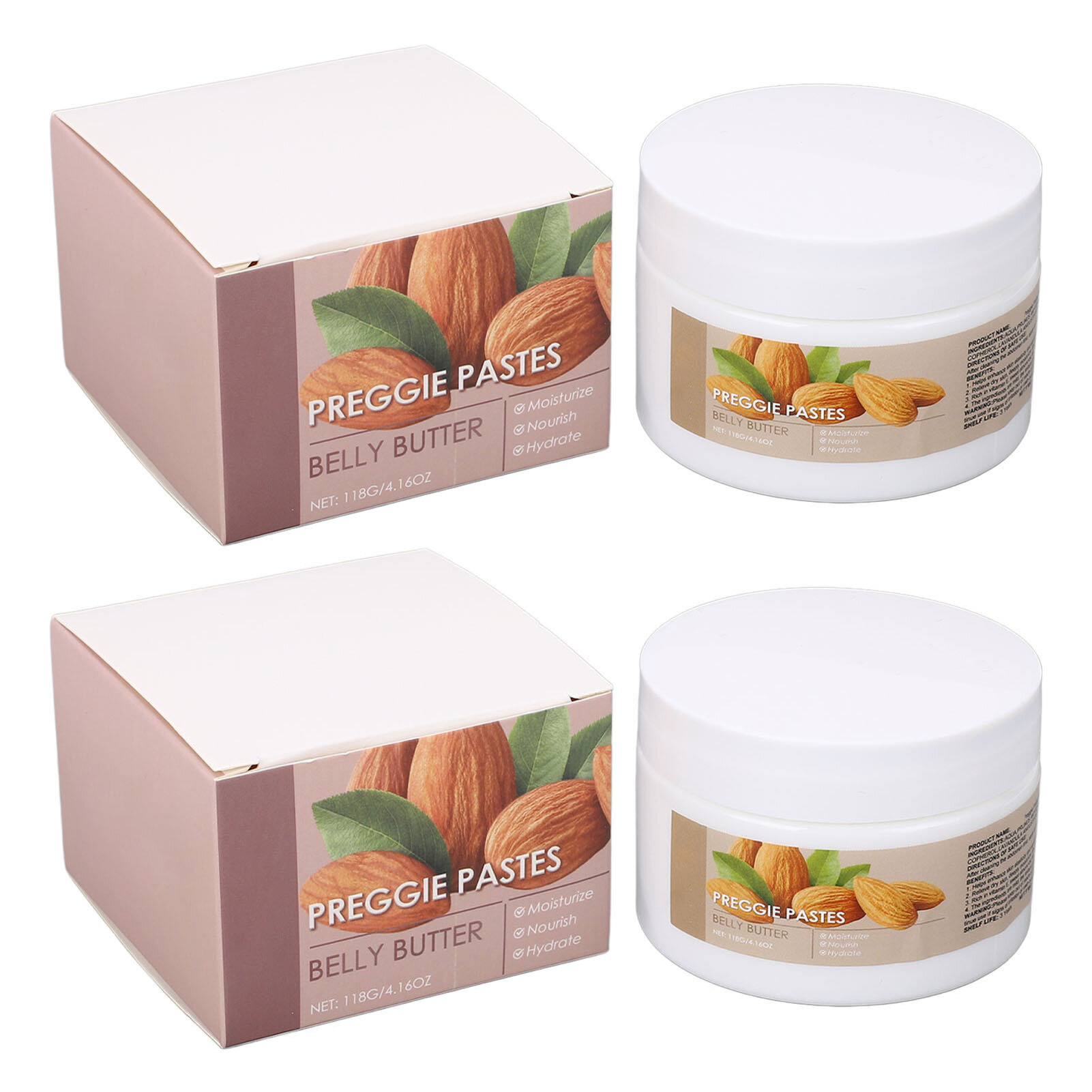 Растягивать кремовые увлажняющие питательные укрепляющие увлажняющие сливки для ног живота 118G x 2