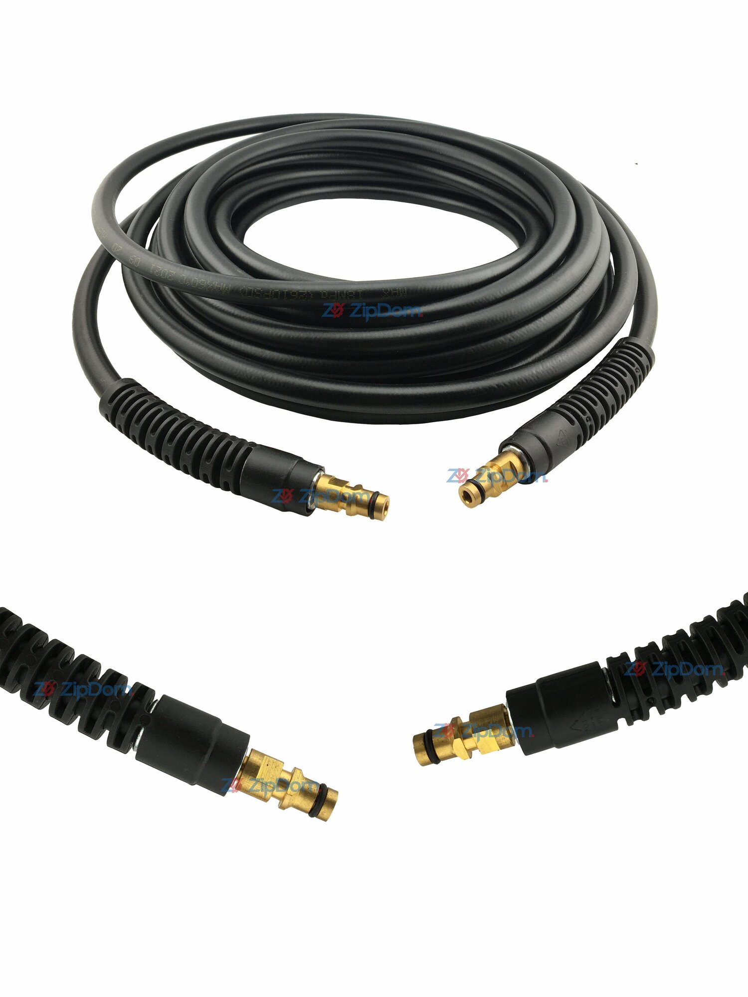 Шланг высокого давления ПВХ штуцер - штуцер 10 метров для автомоек Karcher (Керхер) K2-K7