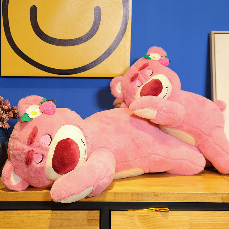 Цветочный магазин вечерние клубничная банка плюшевая игрушка большая кукла подушка для захвата куклы машина девушка бутик подарок 40cm