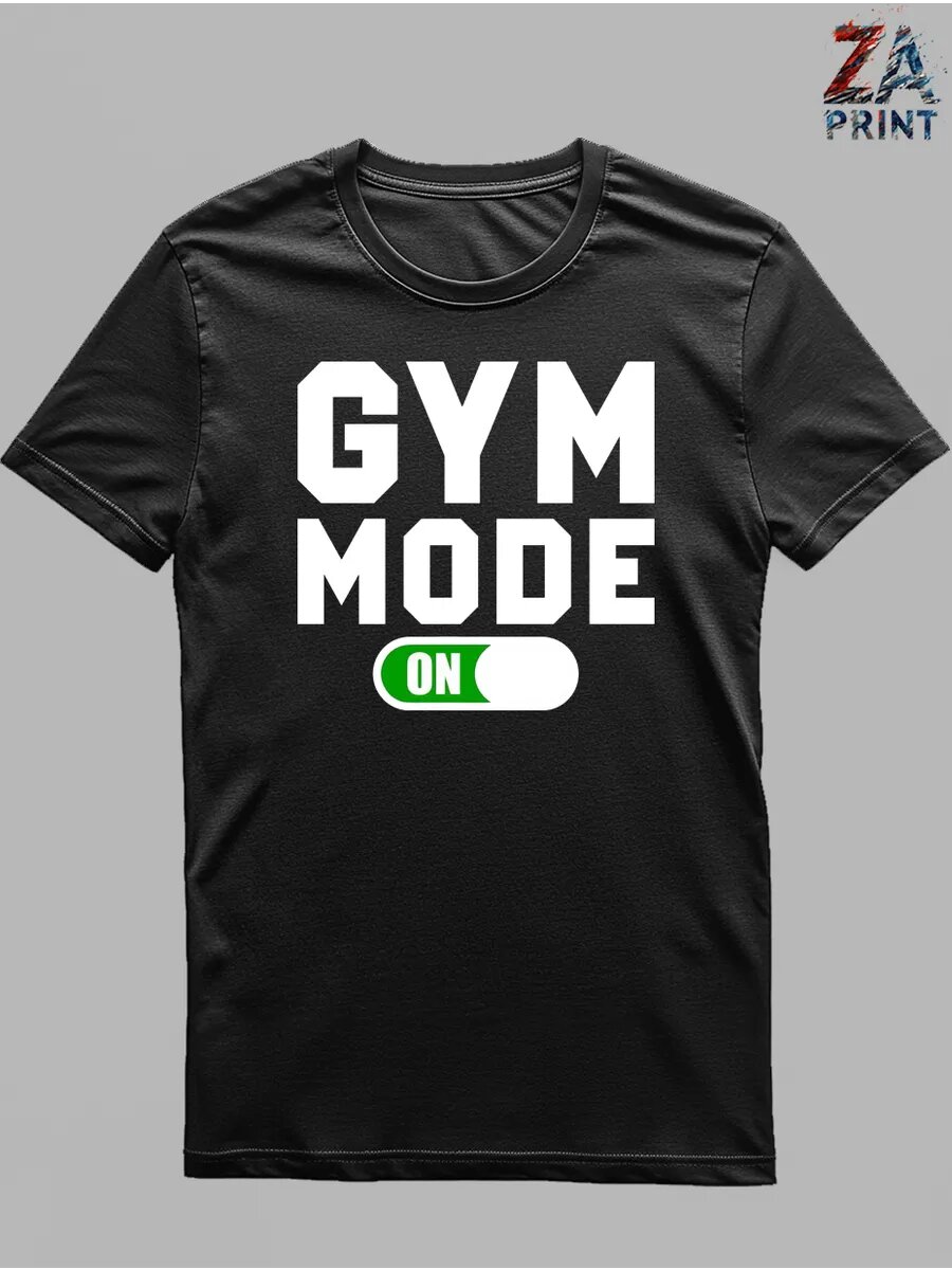 Футболка Gym mode качалка
